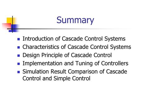 Ppt Cascade Control Systems Powerpoint Presentation Id