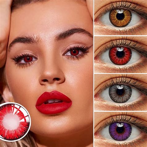 Red Eye Contacts