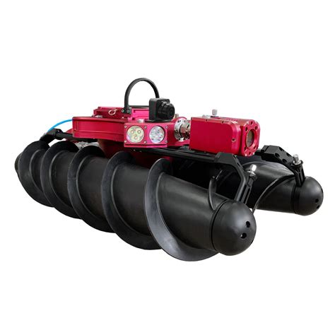 Amphibious Robot Cctv Inspection Crawler With Sonar And Ladar Screw