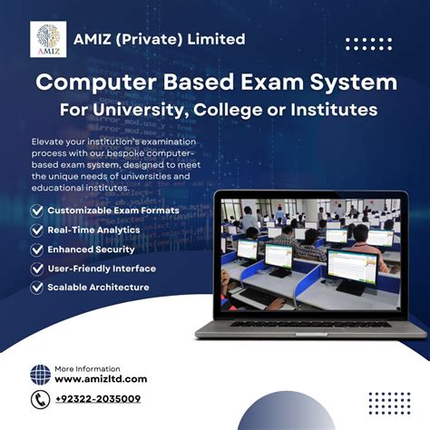 How A Computer Based Exam System Simplifies Assessments Amiz Pvt Ltd Posted On The Topic