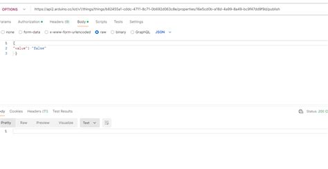 update publish properties variables with v2 cloud api cloud iot