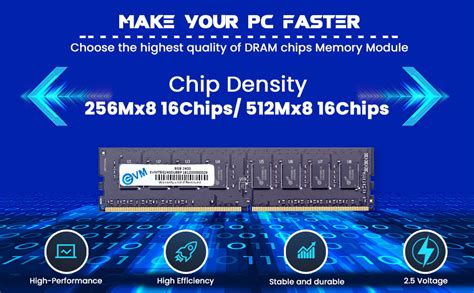 Buy Evm 8gb Ddr4 2400mhz Desktop Memory Ram Computech Store