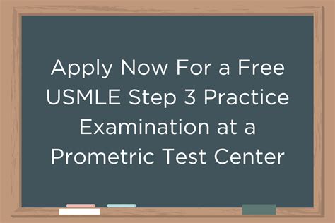Apply Now For A Free Usmle Step 3 Practice Examination