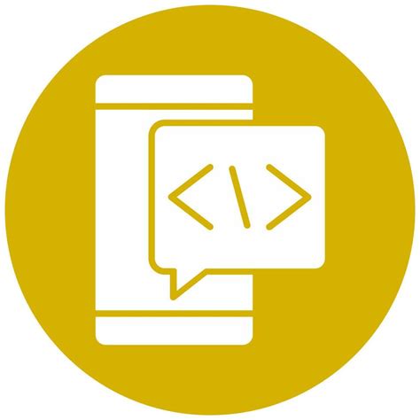 Coding Language Vector Icon Style 22195154 Vector Art At Vecteezy