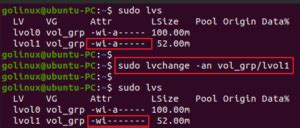 10 Lvchange Command Examples In Linux Cheat Sheet GoLinuxCloud