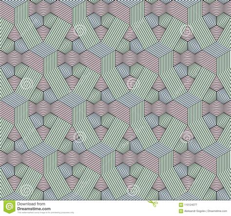 Abstract Seamless Surround Pattern Of Cubes Stock Vector Illustration Of Optical Decor