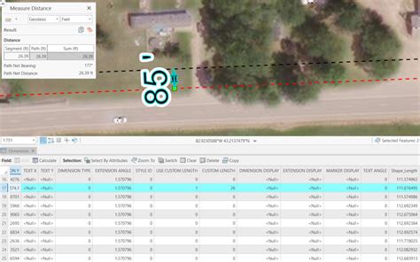 Dimension Feature Class In Planar Mode Want To Cha Esri Community