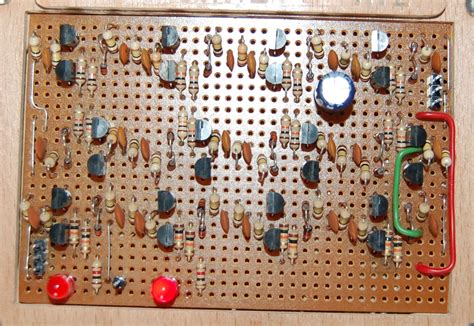 Binary Clock Transistor Logic Clock