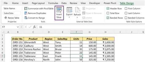 Slicers In Excel Xl N Cad