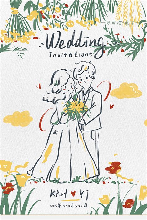 简笔画人物 可可欢