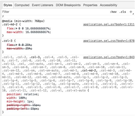 Grid Columns Not Working On Tables In Some Browsers Issue Twbs Bootstrap Github