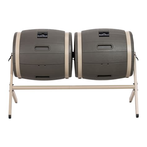 Lifetime Double Bin Rotating Composter And Reviews Wayfair