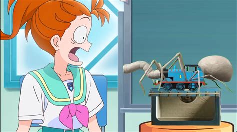 Manatsu Horrified At Cursed Spider Thomas By Ismaeldiaz On Deviantart