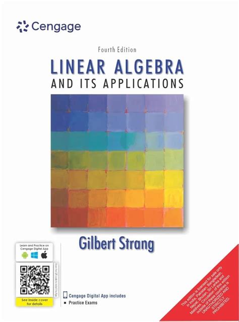 English Linear Algebra And Its Applications Paperback Book Cengage