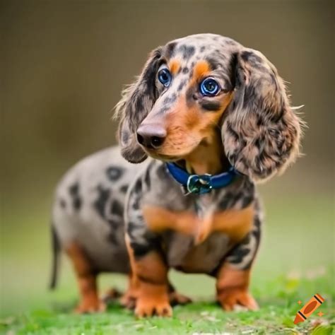 Mini Dachshund Dapple Red