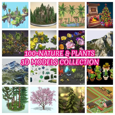 100 3d Models Collection Ready For Games Animation Ar Vr