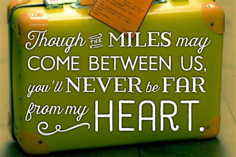 Moving Far Away Quotes