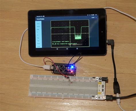 Tabletphone As Arduino Screen And A 2 Oscilloscope 4 Steps Instructables