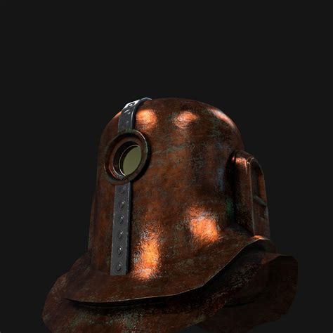 스팀 펑크 헬멧 3d 모델 25 Max Fbx Obj Free3d