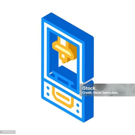 3d 프린터 등대 아이콘 벡터 일러스트레이션용 파우더 0명에 대한 스톡 벡터 아트 및 기타 이미지 0명 등측투영법 배경 Istock