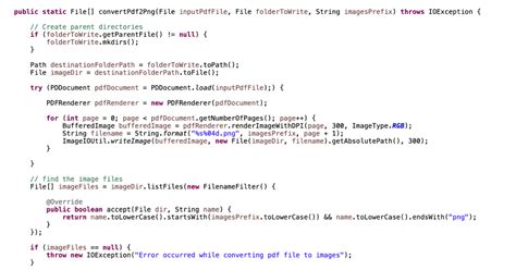Programming For Beginners Pdfbox Convert Pdf To Png Files