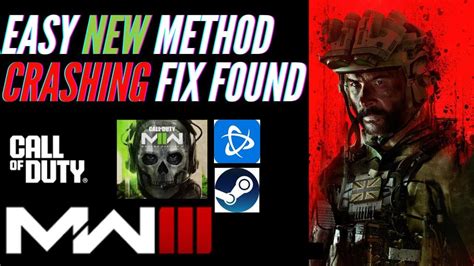 Call Of Duty Mw3 On And Steam Crashing And Not Launching Issues Fix Easier Method