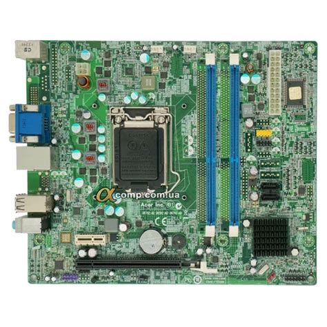 Материнская плата Acer H61H2-AD (H61 • 2×DDR3 • 1155 • gen 2) БУ купить ...
