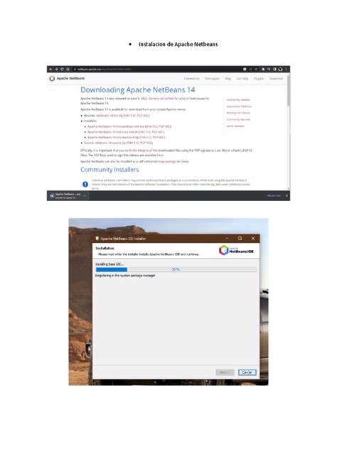Instalacion De Jdk 17 Y Apache Netbeans Pdf