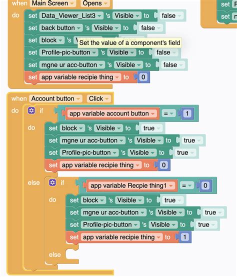 Trouble Programming A Menu Questions About Thunkable Community