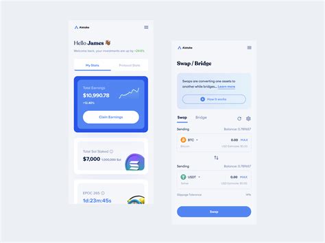DeFi Protocol Mobile By Aise Idahor On Dribbble