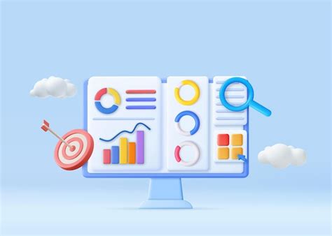 Premium Vector 3d Seo Optimization