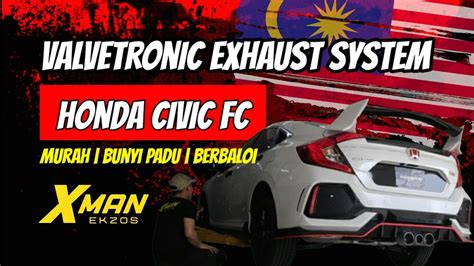 Aku Buat Valvetronic Exhaust Honda Civic Fc Ketam Dekat Xman Ekzos ...