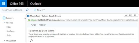 Recover Deleted Items In Office 365 Using Backup Restore Tool