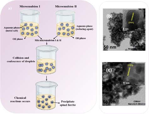 A Schematic Diagram For The Synthesis Of Spinel Ferrite Nps Via Download Scientific Diagram