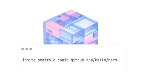 Innovation Platform For Blockchain Development Ignite Cli