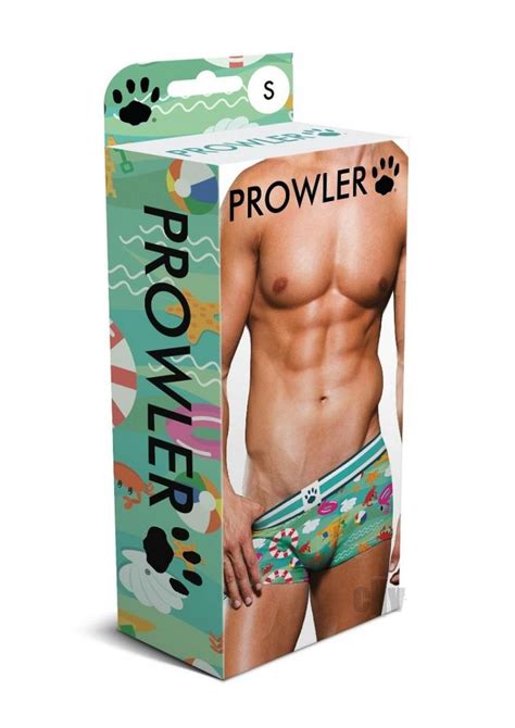 Prowler Beach Trunk Md Aqua Ss22