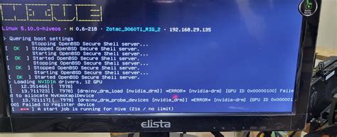 gpu 0 in this rig is not detected and i see this error while bootup and