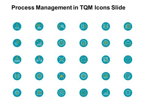 Process Management In Tqm Icons Slide Gears Ppt PowerPoint Presentation Ideas Aids