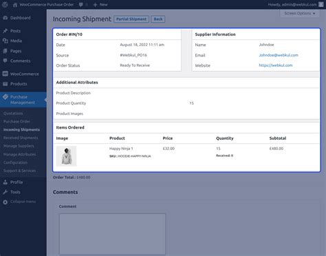 Purchase Order Plugin For Woocommerce By Webkul Codecanyon