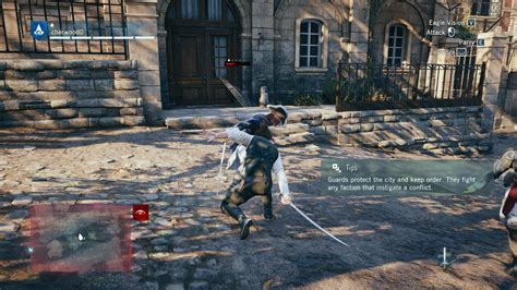 Fight Assassins Creed Unity Interface In Game
