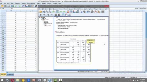 Cara Uji Validitas Spss Berdasarkan Data Kuesioner Advernesia Riset