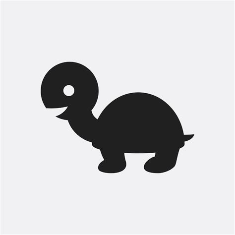 Premium Vector Turtle Icon Illustration