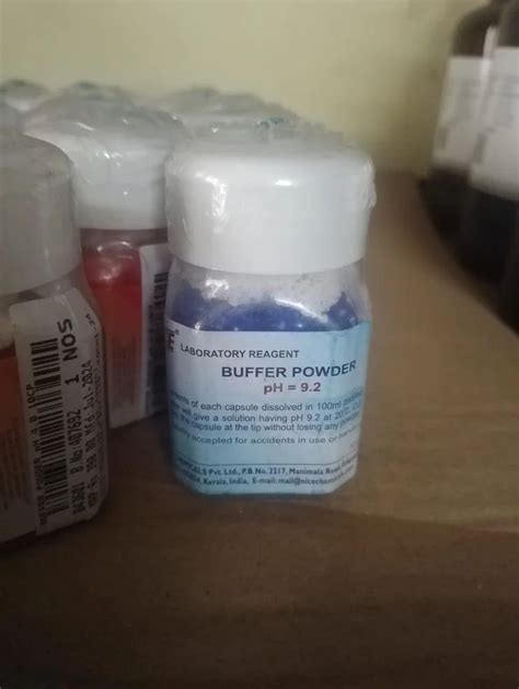 Buffer Solution Grade Standard Reagent Grade At ₹ 400pack In Coimbatore