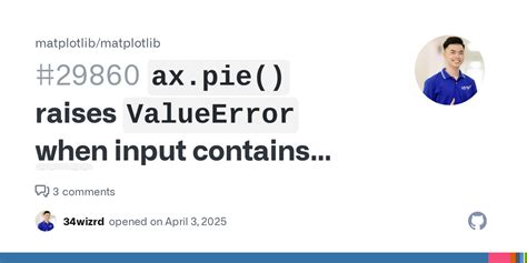 `ax pie ` raises `valueerror` when input contains `nan` · issue 29860