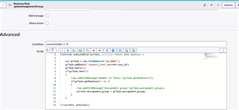 solved re how do i populate the ritm assignment group fr servicenow community