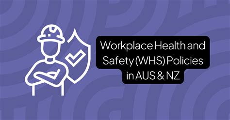 Workplace Health And Safety Whs Policies And Procedures In Australia And Nz Aroflo