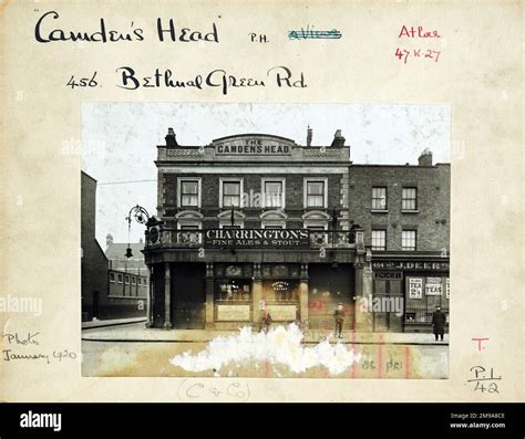Photograph Of Camdens Head PH Bethnal Green London The Main Side Of