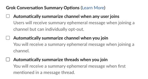 Grok Setup Settings Centro