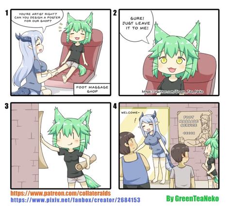 Pin By Green On Green Tea Neko Anime Funny Green Tea Neko Anime Jokes