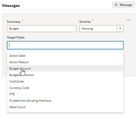 Display Messages In A Form